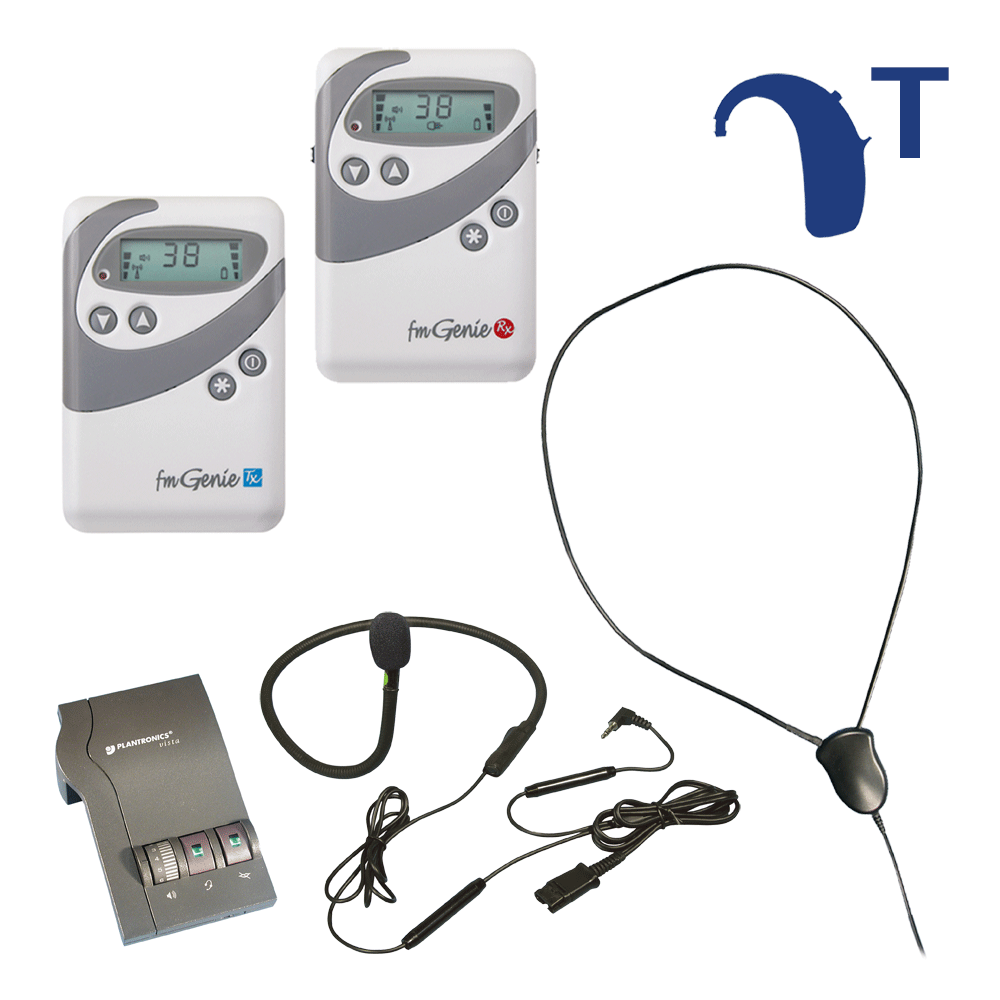 fmGenie radio aid packages recommended for work | Deaf Equipment
